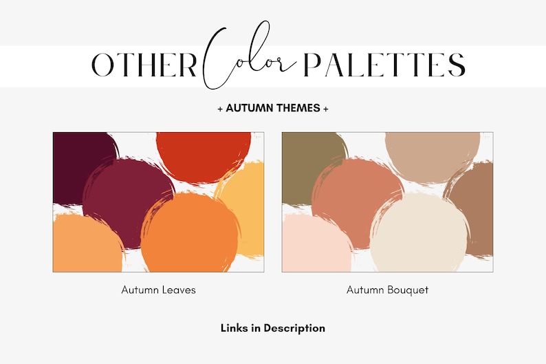 Pumpkin Spice Autumn Color Palette for DIY Branding Design, Fall Brand ...