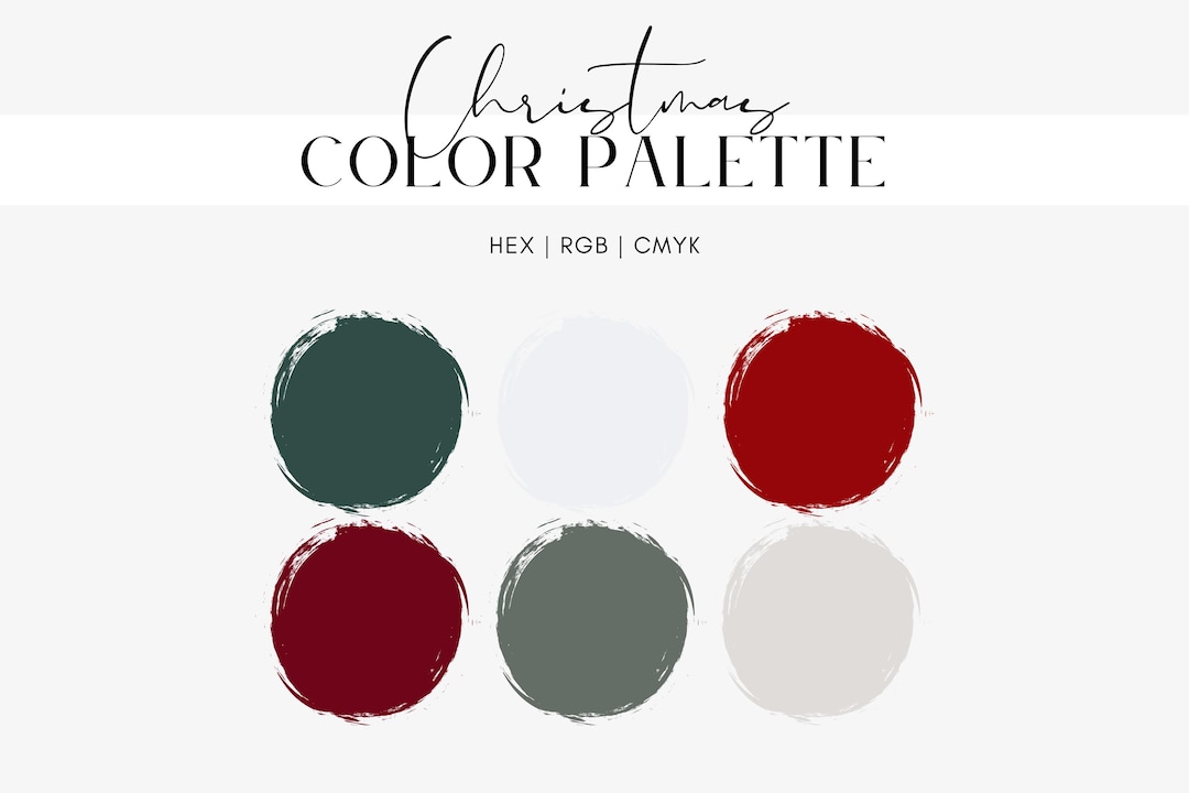 Christmas Color Palette, Holiday Branding, Packaging, Winter Brand ...