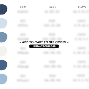 Shades of Blue Color Palette, Dark, Ash, Charcoal, Ice, White, Website ...