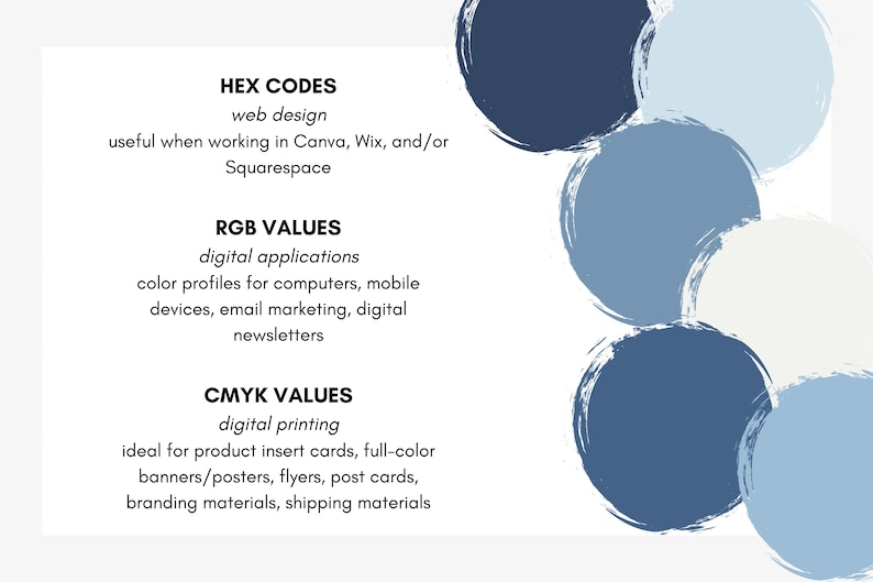 Shades of Blue Color Palette, Dark, Ash, Charcoal, Ice, White, Website ...