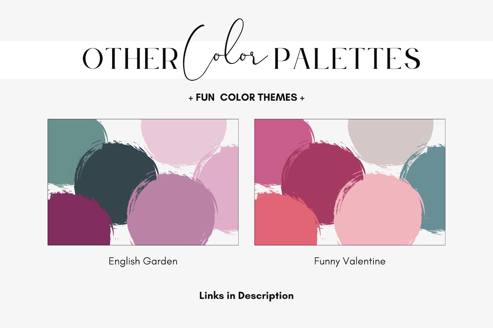 Pink and Green Color Palette, English Cottage Color Scheme, Floral ...