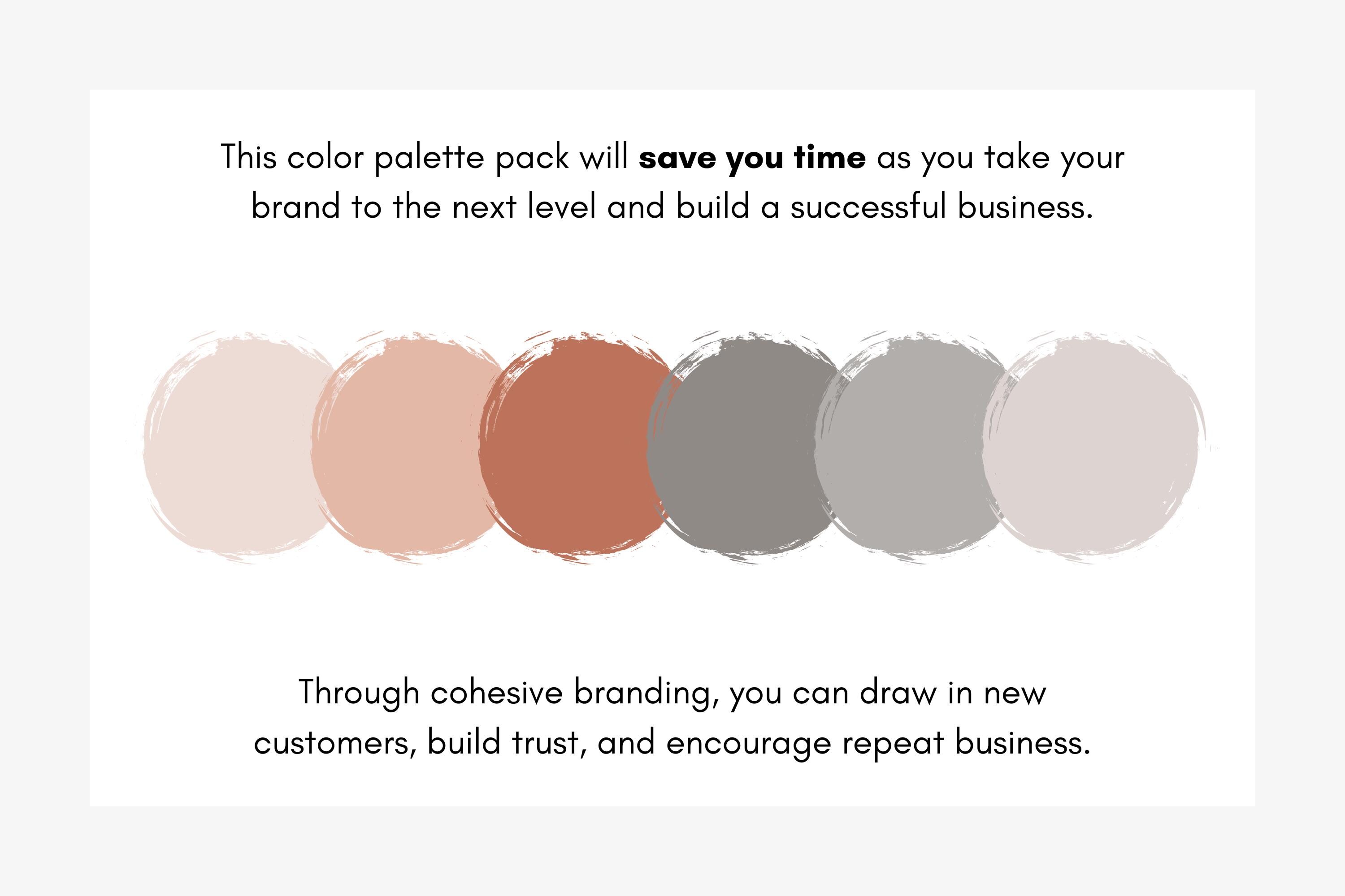 Boho Color Palette, Sage Green and Warm Terracotta Shades, Aesthetic ...
