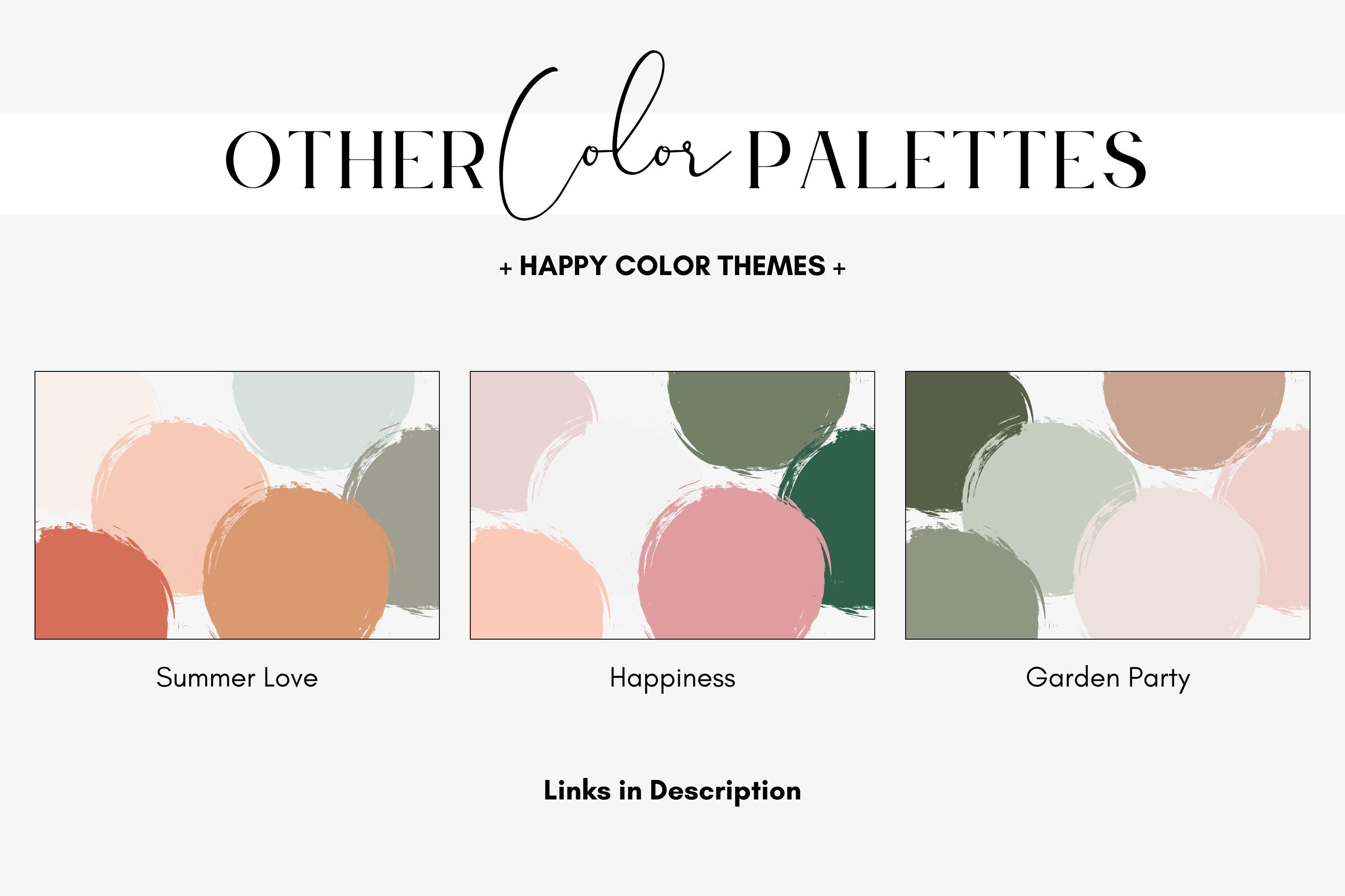 Soft Tones Color Palette, Peach, Dusty Soft Pink, Orange, Marigold ...