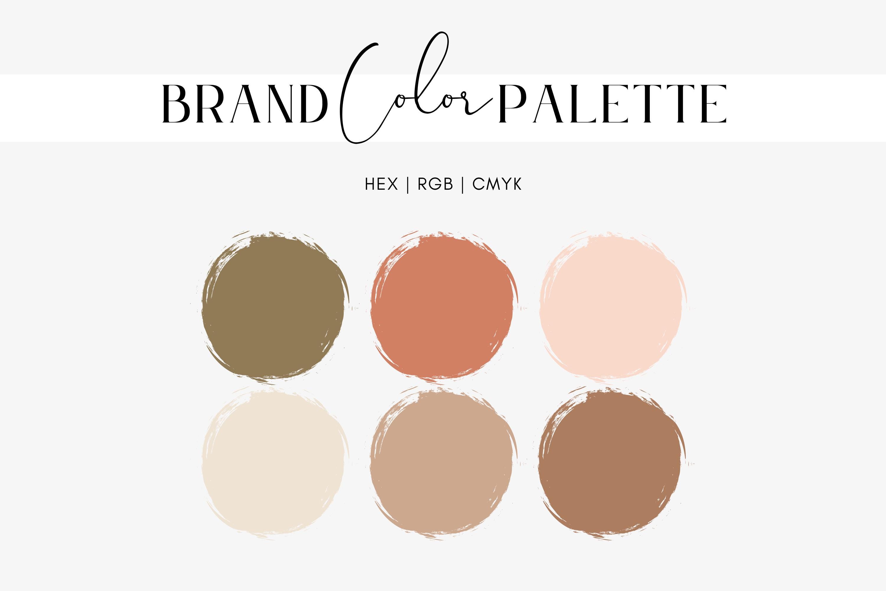 Soft Autumn Color Palette for DIY Branding Design, Fall Brand Colors ...