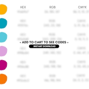 Bright Birthday Theme Color Palette for Branding Design, Marigold ...