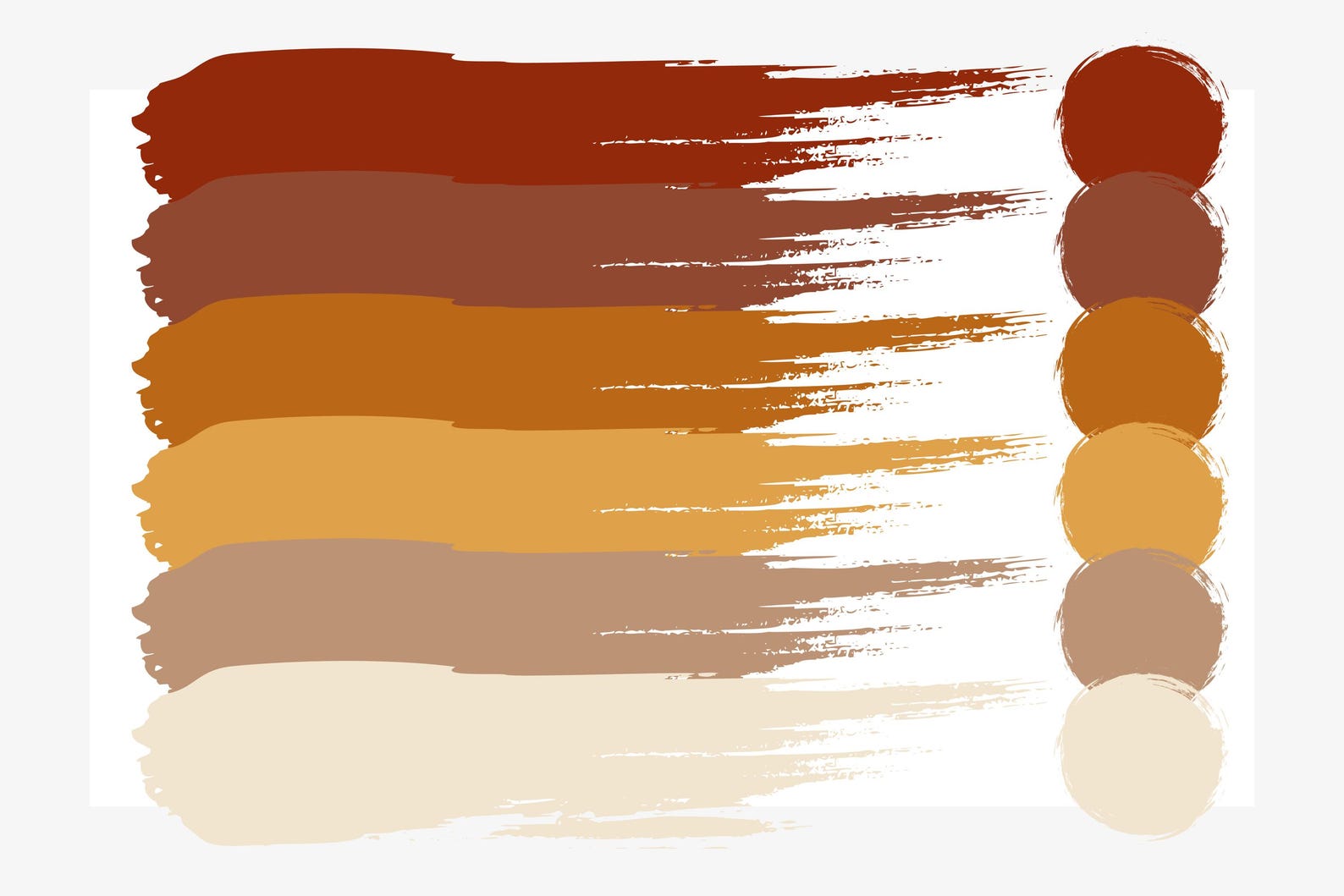 Pumpkin Spice Autumn Color Palette for DIY Branding Design, Fall Brand ...