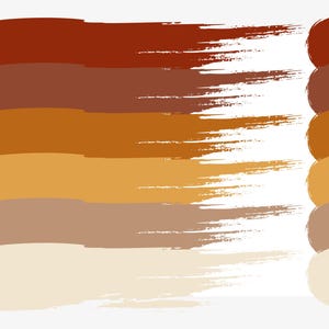 Pumpkin Spice Autumn Color Palette for DIY Branding Design, Fall Brand ...