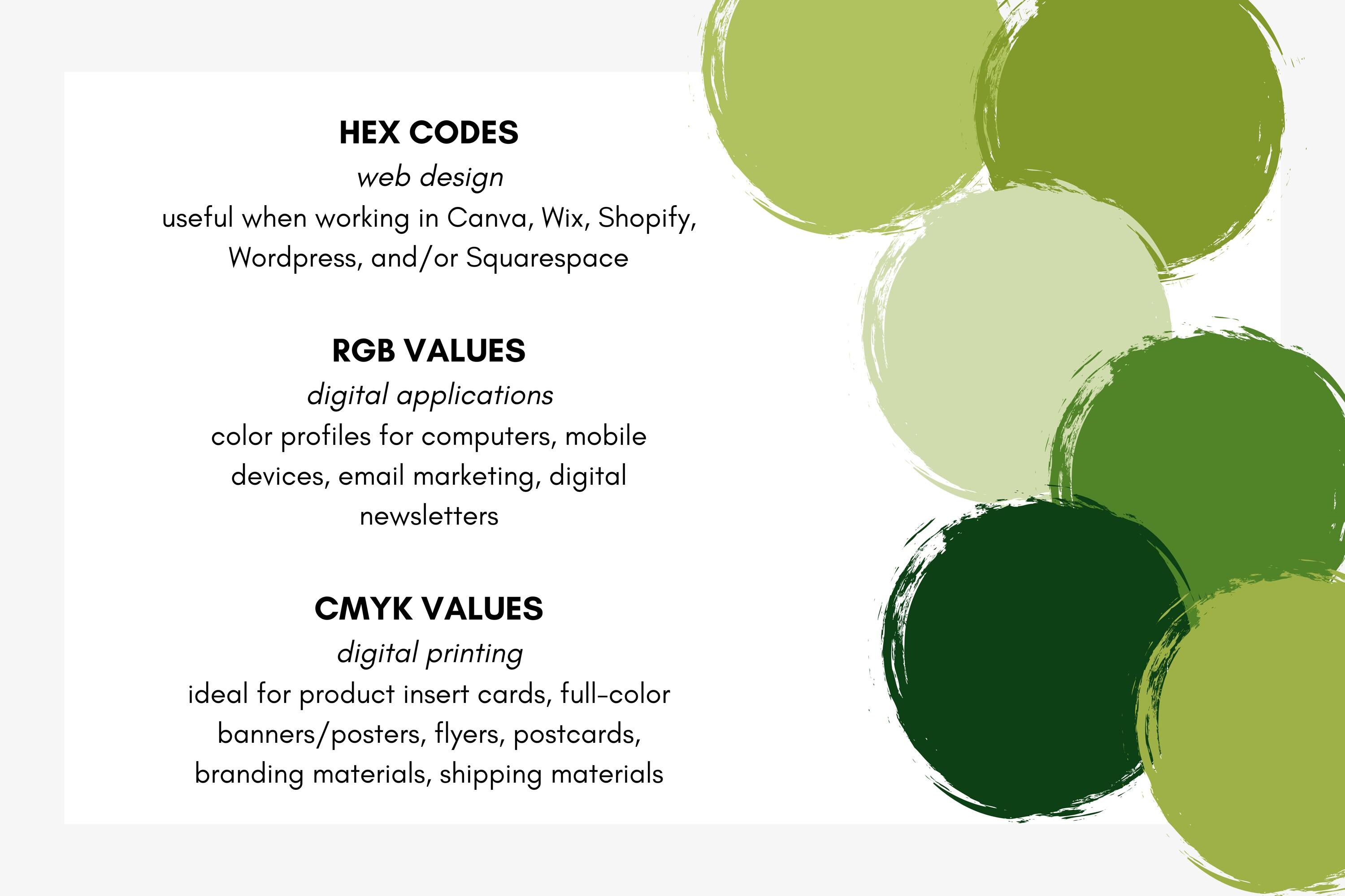 Envy Brand Color Palette, Vibrant Green Shades, Celery, Wasabi, Soft ...