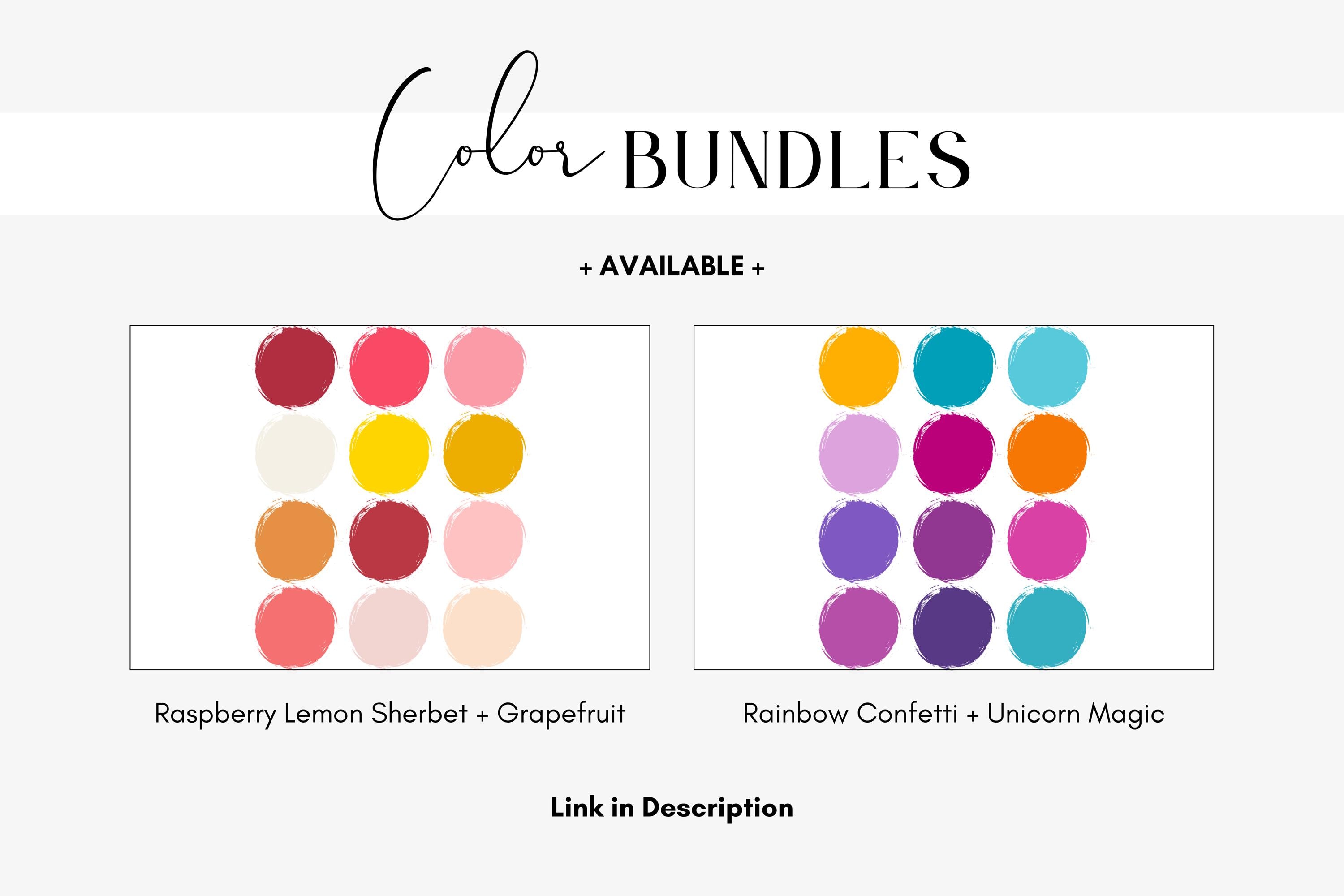 Fresh Lemons Color Palette, Bright and Happy Brand Colors, Vibrant ...