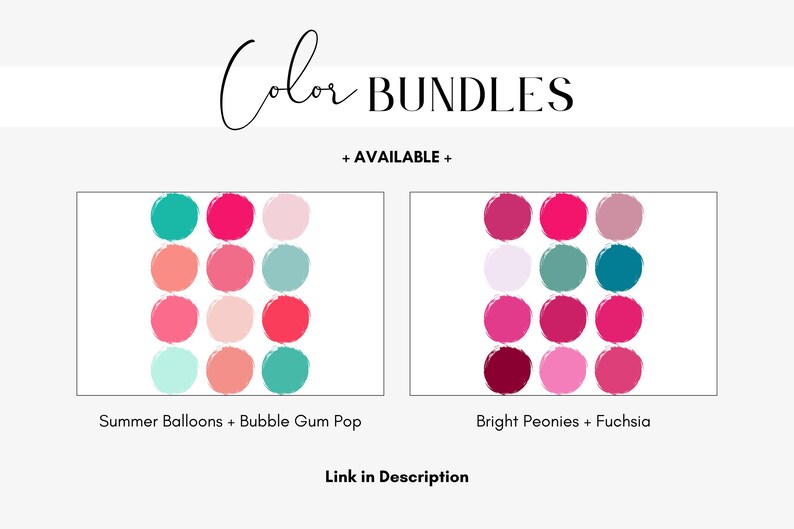 Art Deco Poppies Color Palette for Branding Design, Bright Color Scheme ...