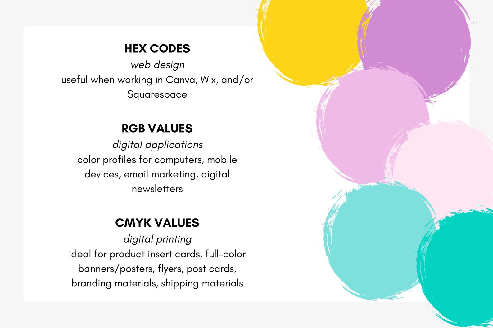 90s Nostalgia Color Palette for Branding Design, Bright Color Scheme ...