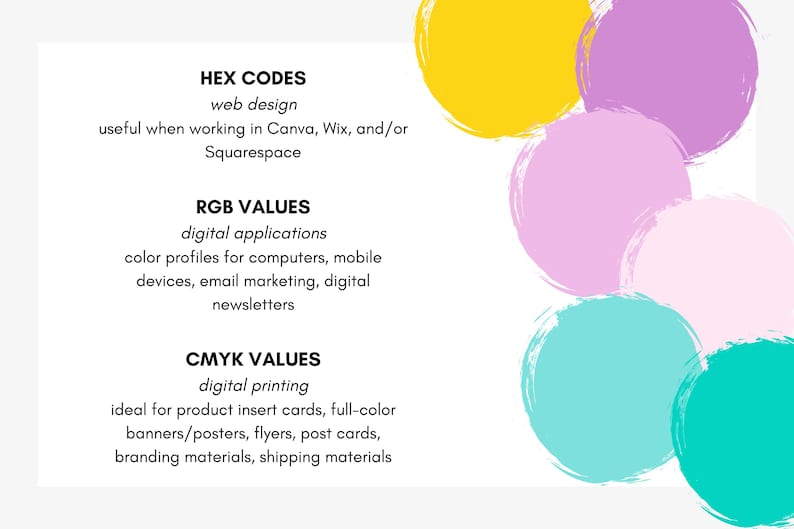 90s Nostalgia Color Palette for Branding Design, Bright Color Scheme ...