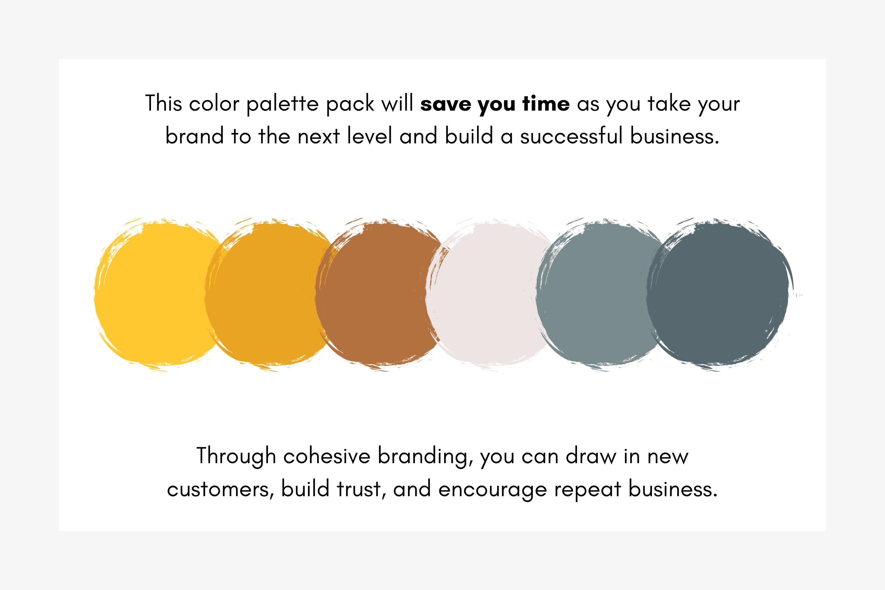 Golden Hour Color Palette, Yellow, Teal Green, Boho Aesthetic, Branding ...