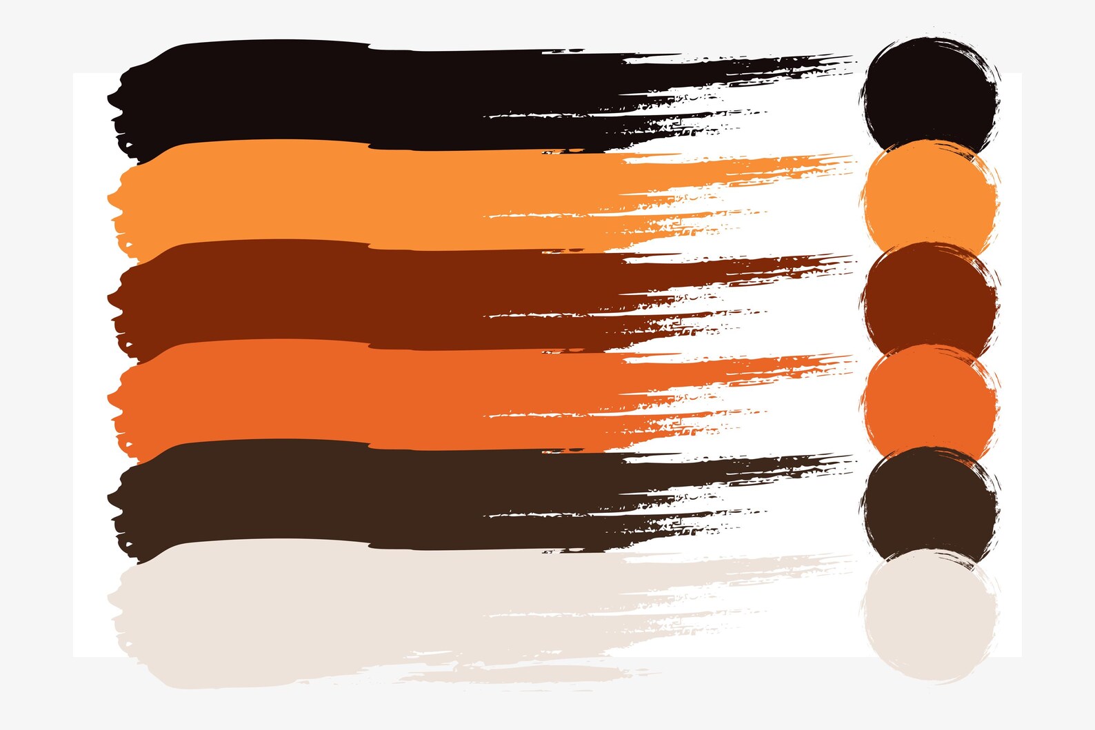 Halloween Cookies Color Palette, Spooky Season Brand Colors for Website ...