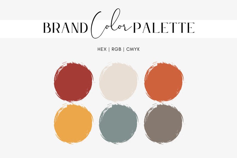 Pumpkin Patch Color Palette for Digital Marketing Materials, Autumn ...