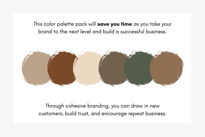 Woodland Branding Color Palette, Earthy Brand Color Scheme, Taupe ...