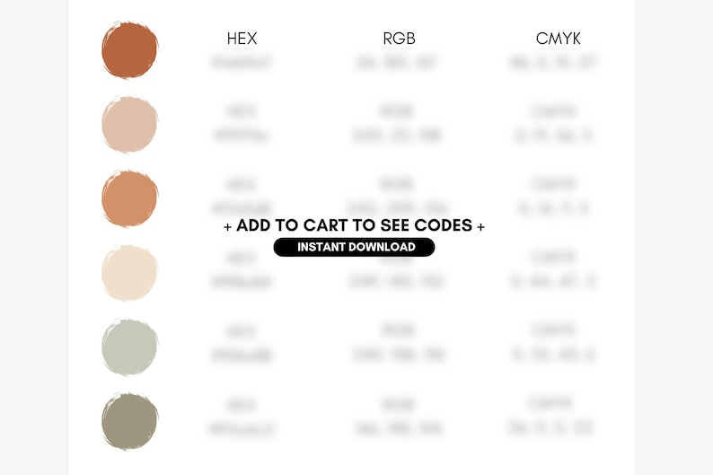 Desert Theme Color Palette, Rust, Beige, Warm Terracotta, Sand ...