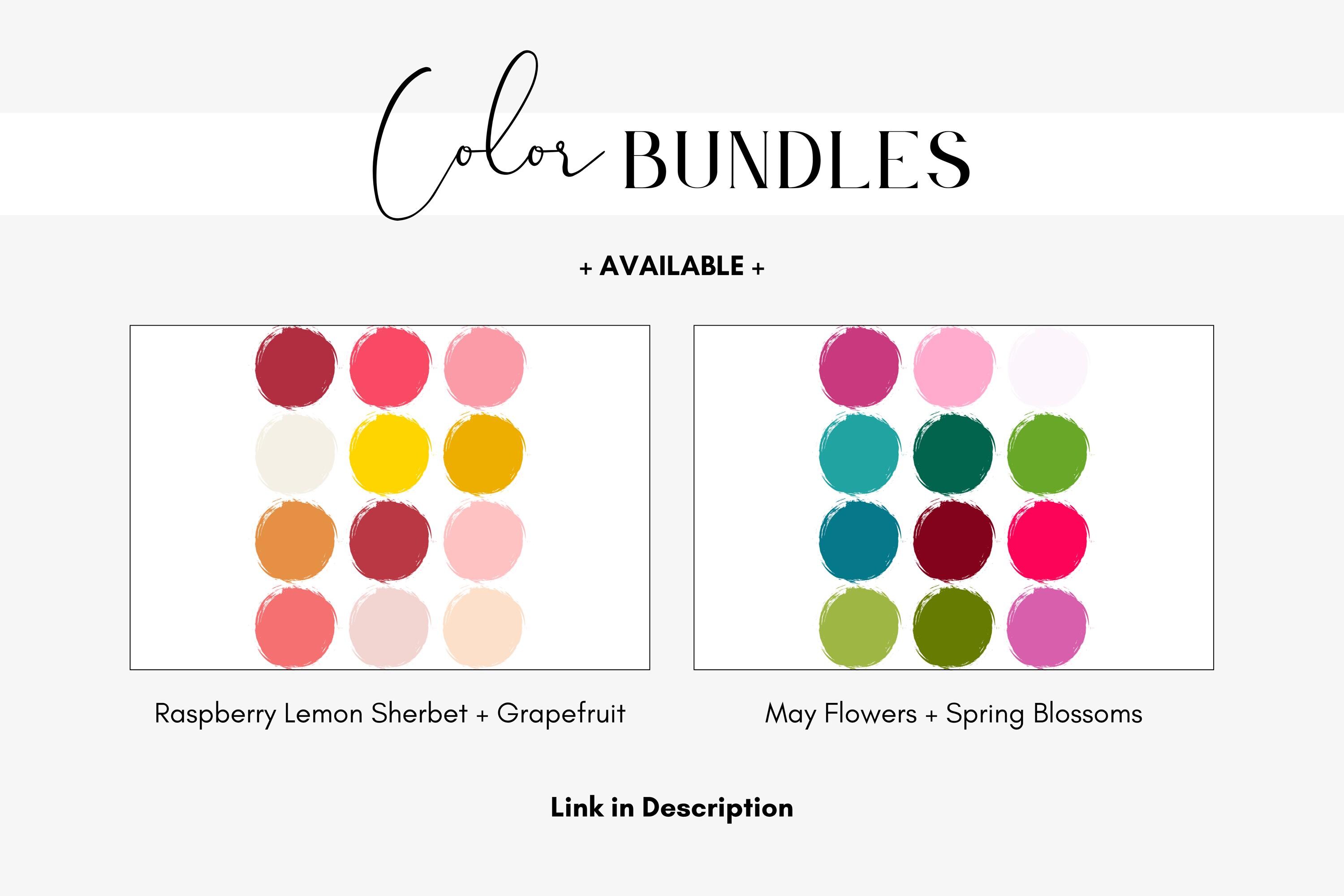 Watermelon Color Palette, Dark Green, Kelly Green, Bright and Muted Red ...