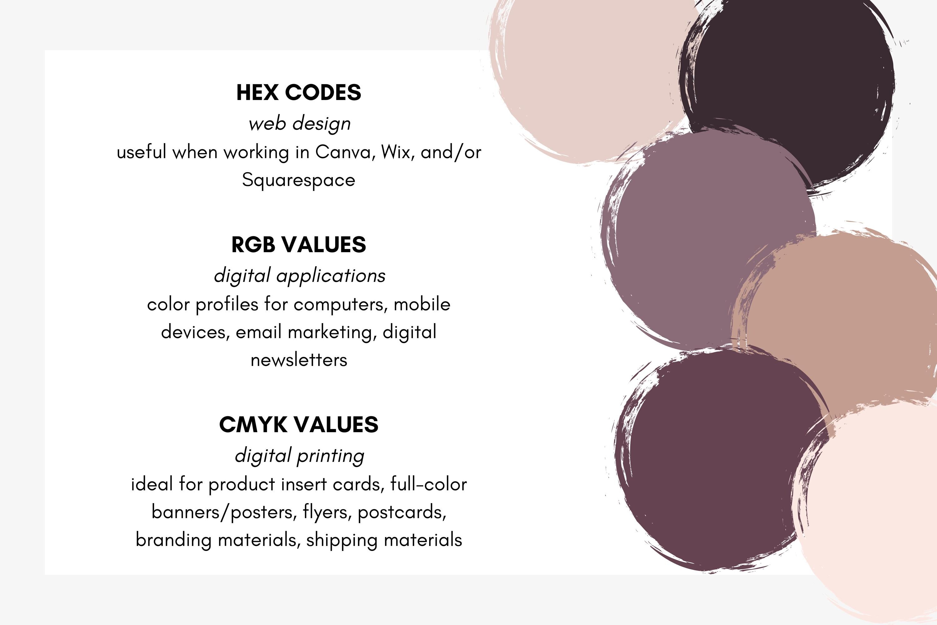 Twilight Color Palette for Branding, Light Beige, Dark Purple, Dusty ...
