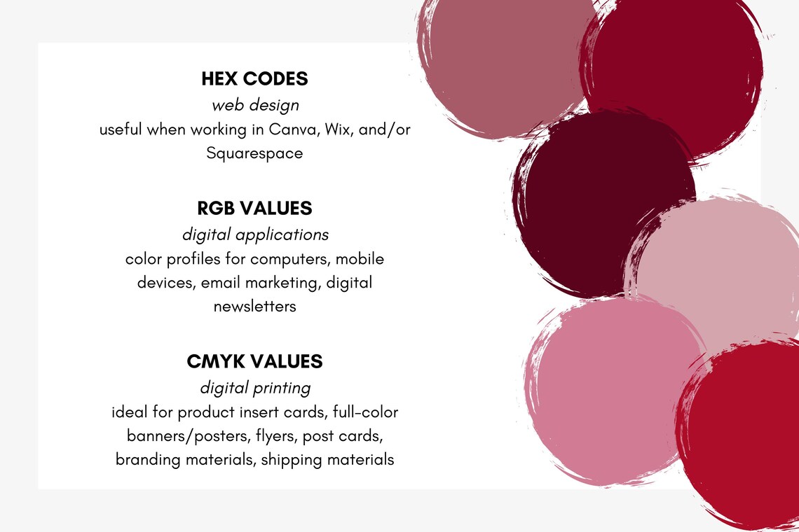 Rich Red Shades, Soft Ash Pink Color Palette, Love, Brand Colors ...