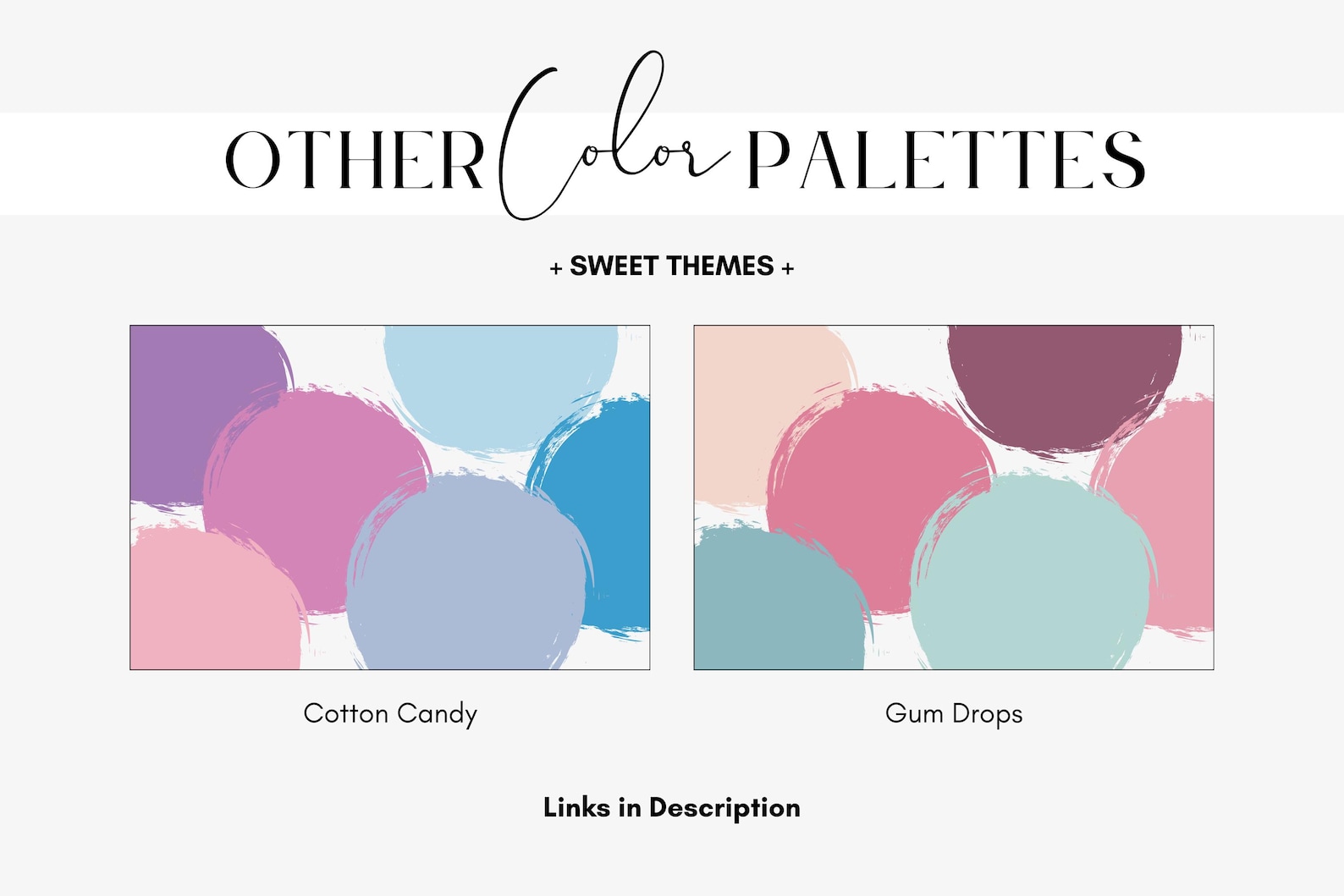 Cupcake Color Palette, Pastel Pink and Purple Shades, Peach, Soft ...