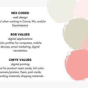 Blush Pink, Sage Green Color Palette, Natural Soft Theme, Color Scheme ...