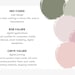 Blush Pink Sage Green Color Palette, Aesthetic Earthy Tones for ...