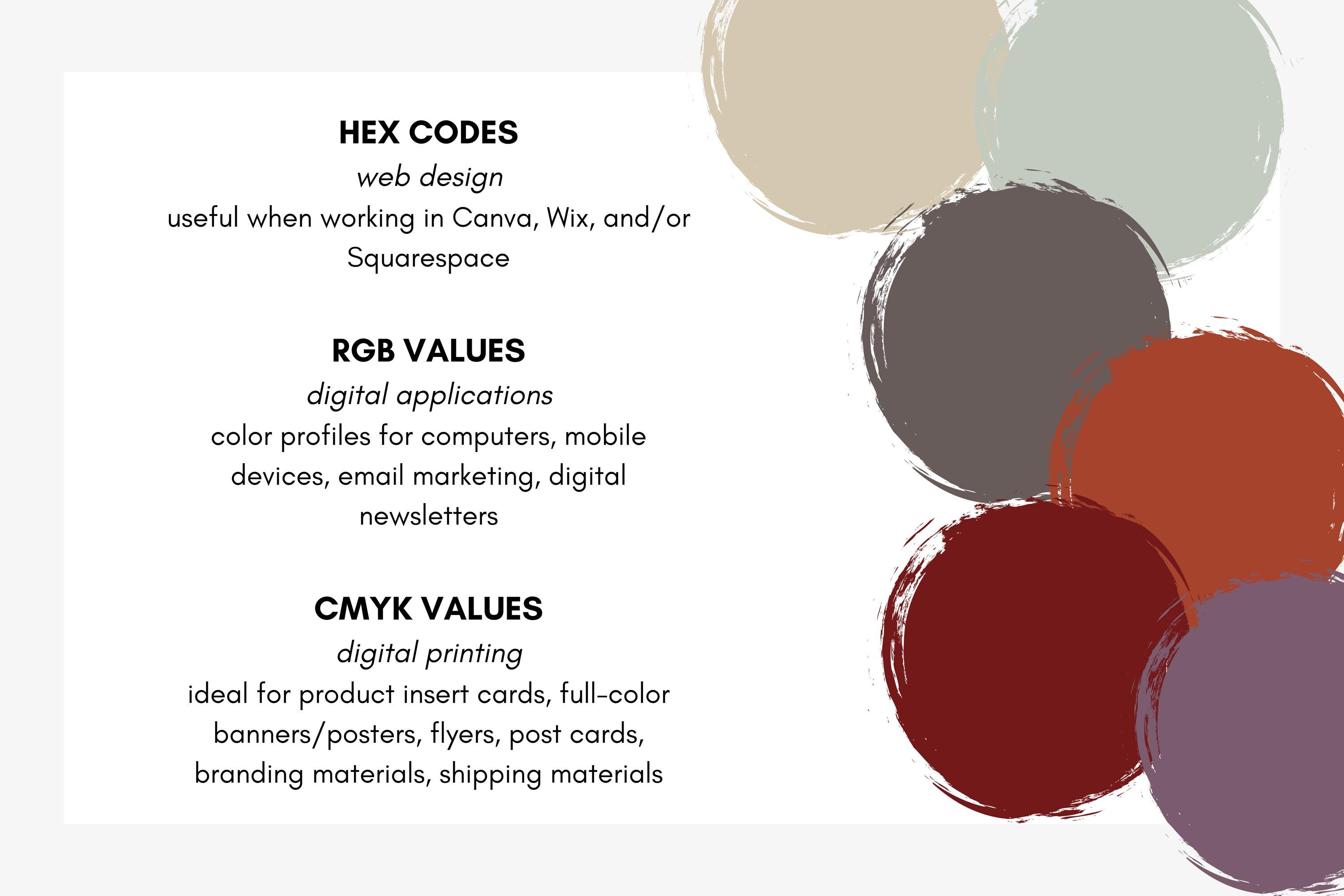 Cozy Fall Color Palette for Digital Marketing Materials, Autumn Brand ...