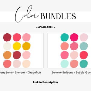 Pink Lemonade Color Palette, Vibrant Branding Design, Website Color ...