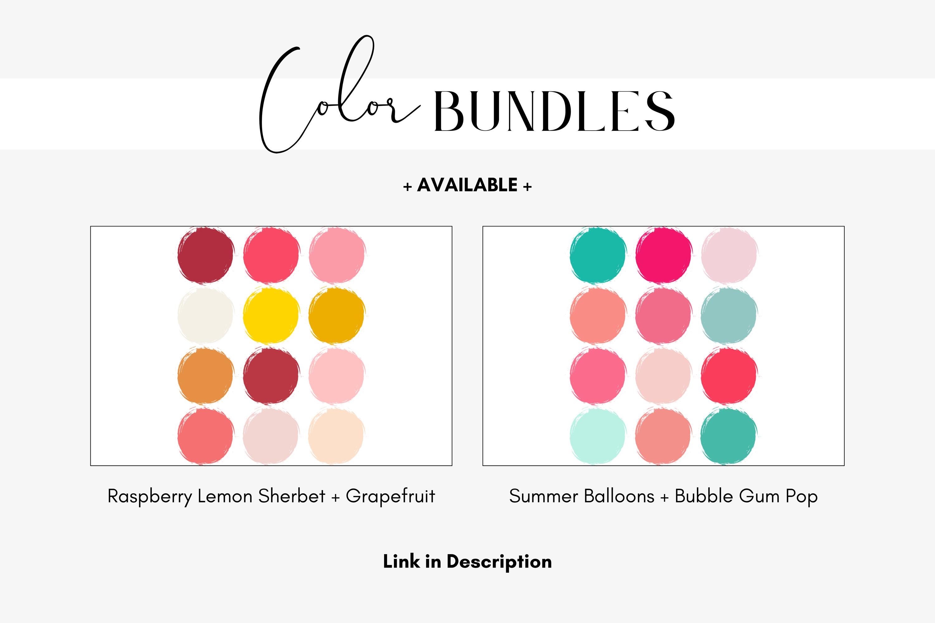 Pink Lemonade Color Palette, Vibrant Branding Design, Website Color ...