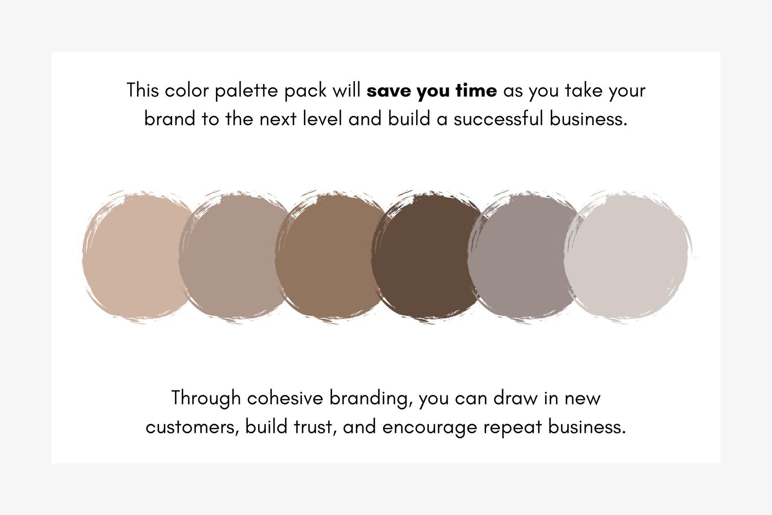 Mocha Color Palette, Boho Brand Colors, Earth Tones for Website and ...