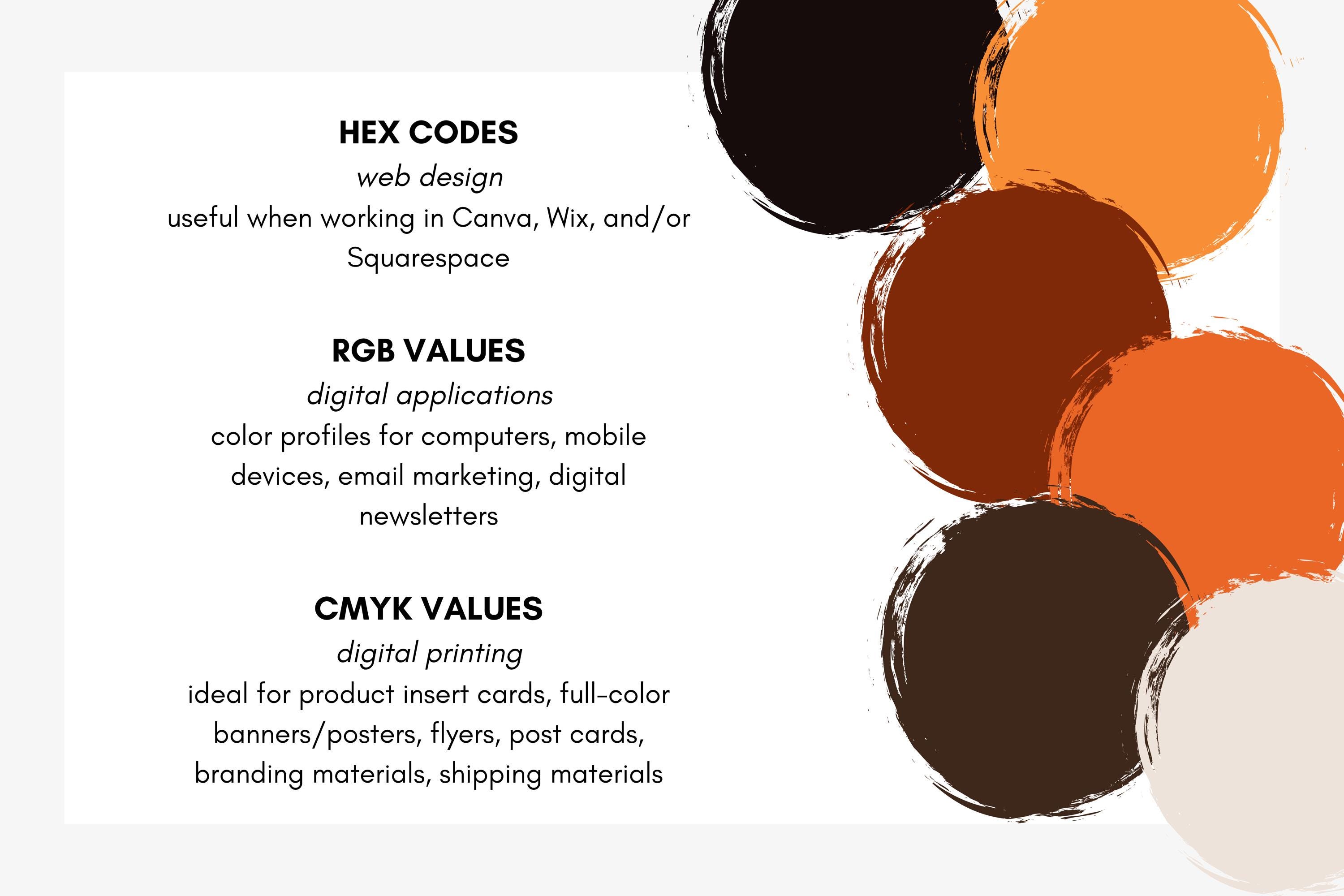 Halloween Cookies Color Palette, Spooky Season Brand Colors for Website ...