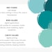 Shades of Turquoise Color Palette, Light Blue Green, Dark, Vibrant ...