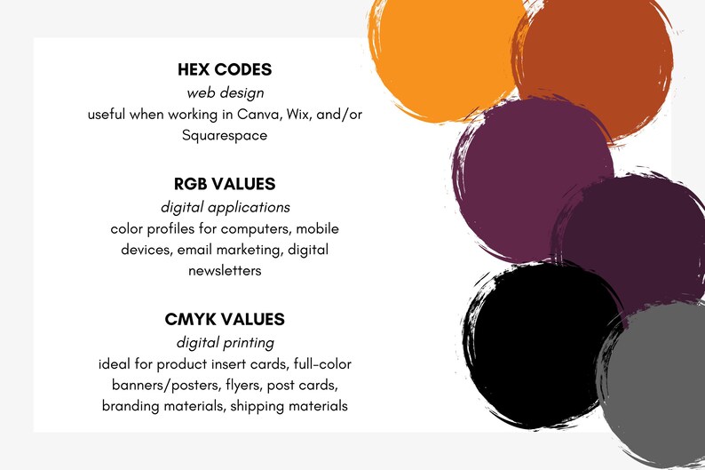 Halloween Color Palette, Orange, Dark Purple, Black, Gray, Spooky ...