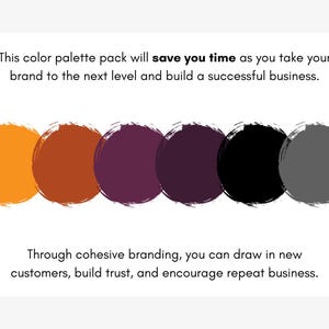 Halloween Color Palette, Orange, Dark Purple, Black, Gray, Spooky ...