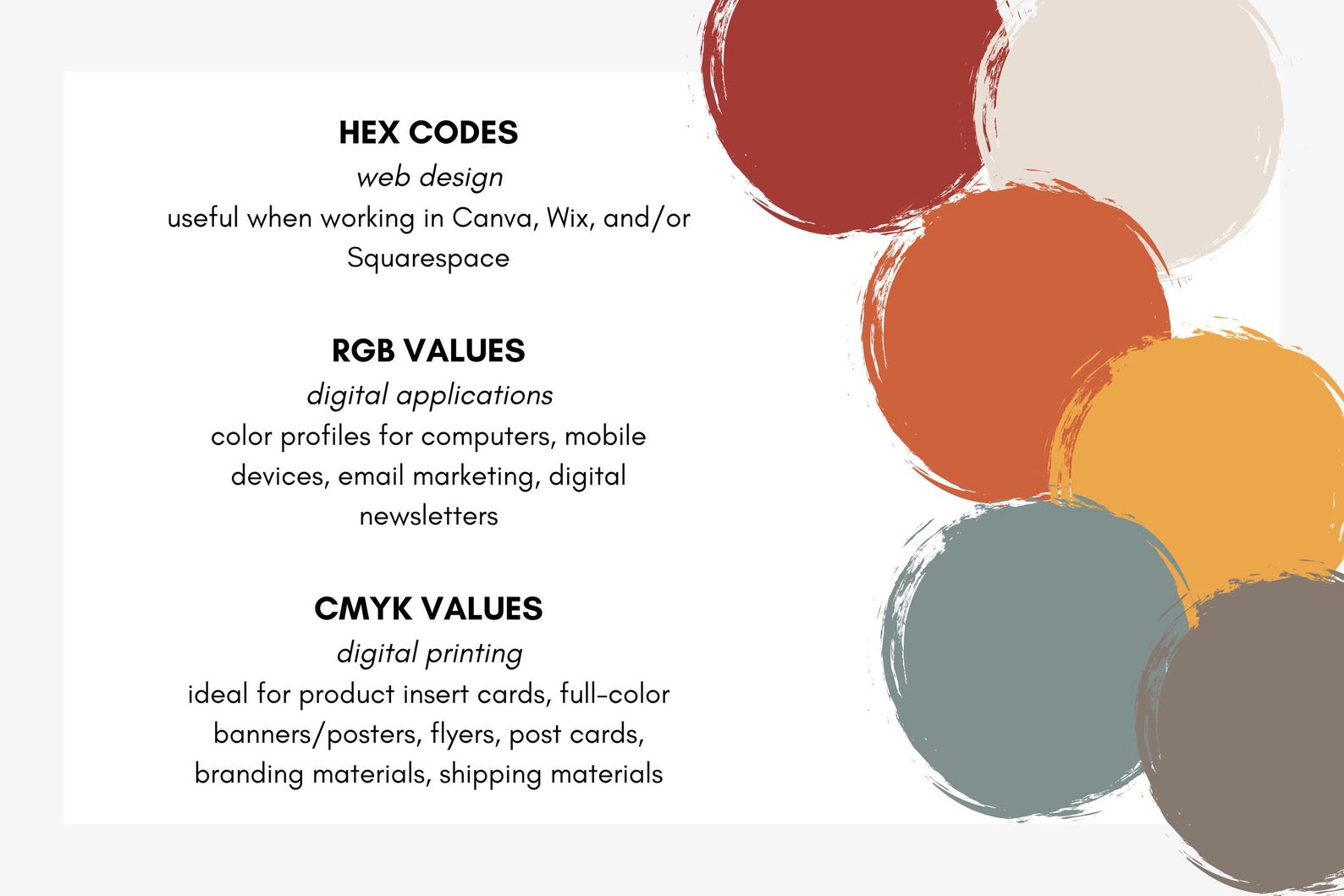 Pumpkin Patch Color Palette for Digital Marketing Materials, Autumn ...