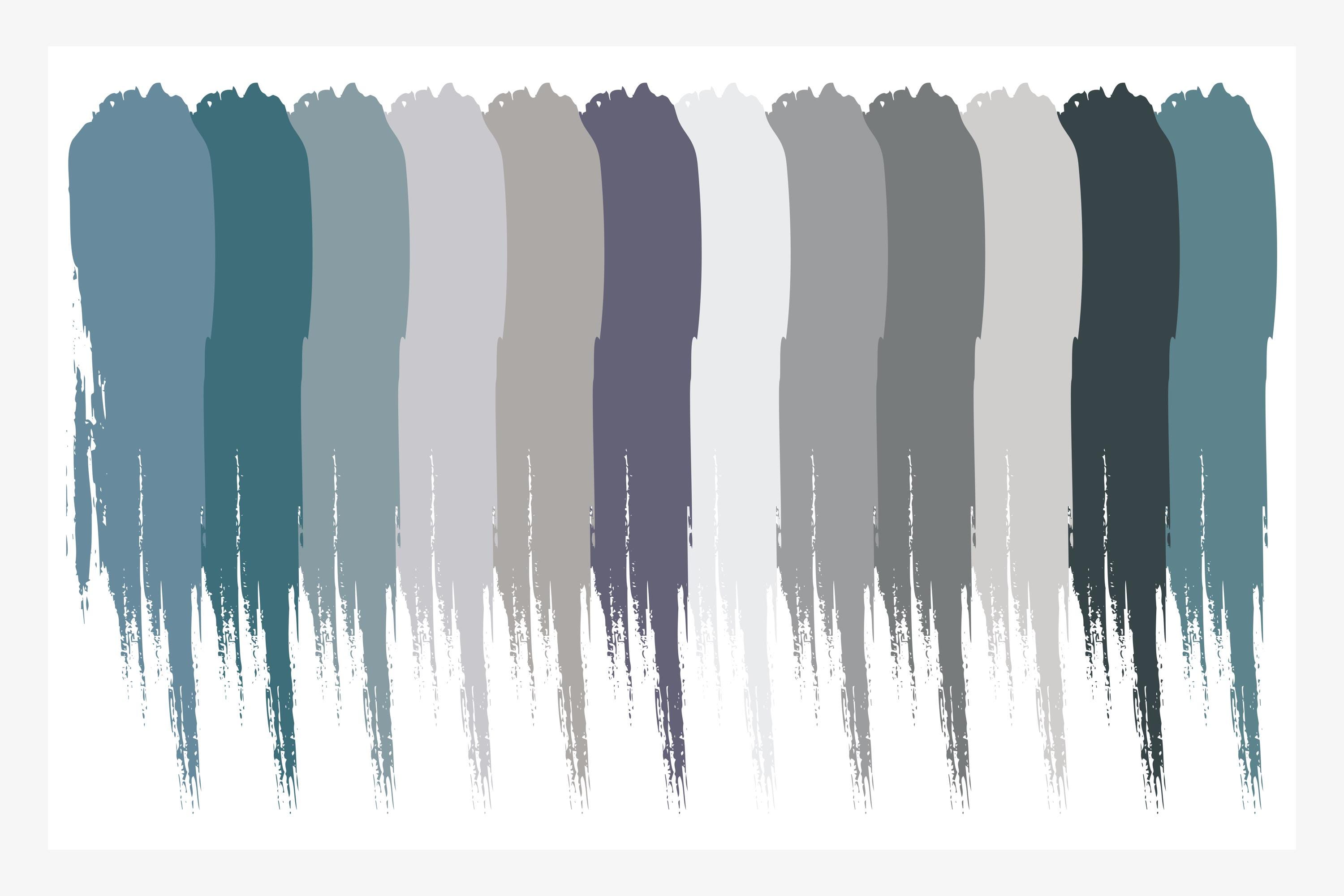 Modern Moody Color Palette Bundle, Digital Color Scheme, Branding ...