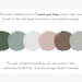 Eucalyptus Color Palette, Neutral Boho Branding for Website and Social ...