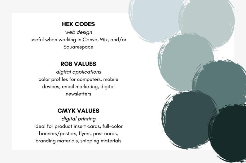 Green Snowy Forest Color Palette for Branding and Design, Perfect for ...