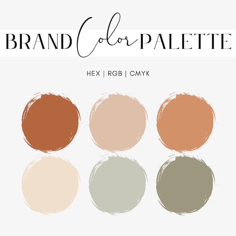 Desert Color Palette - Etsy