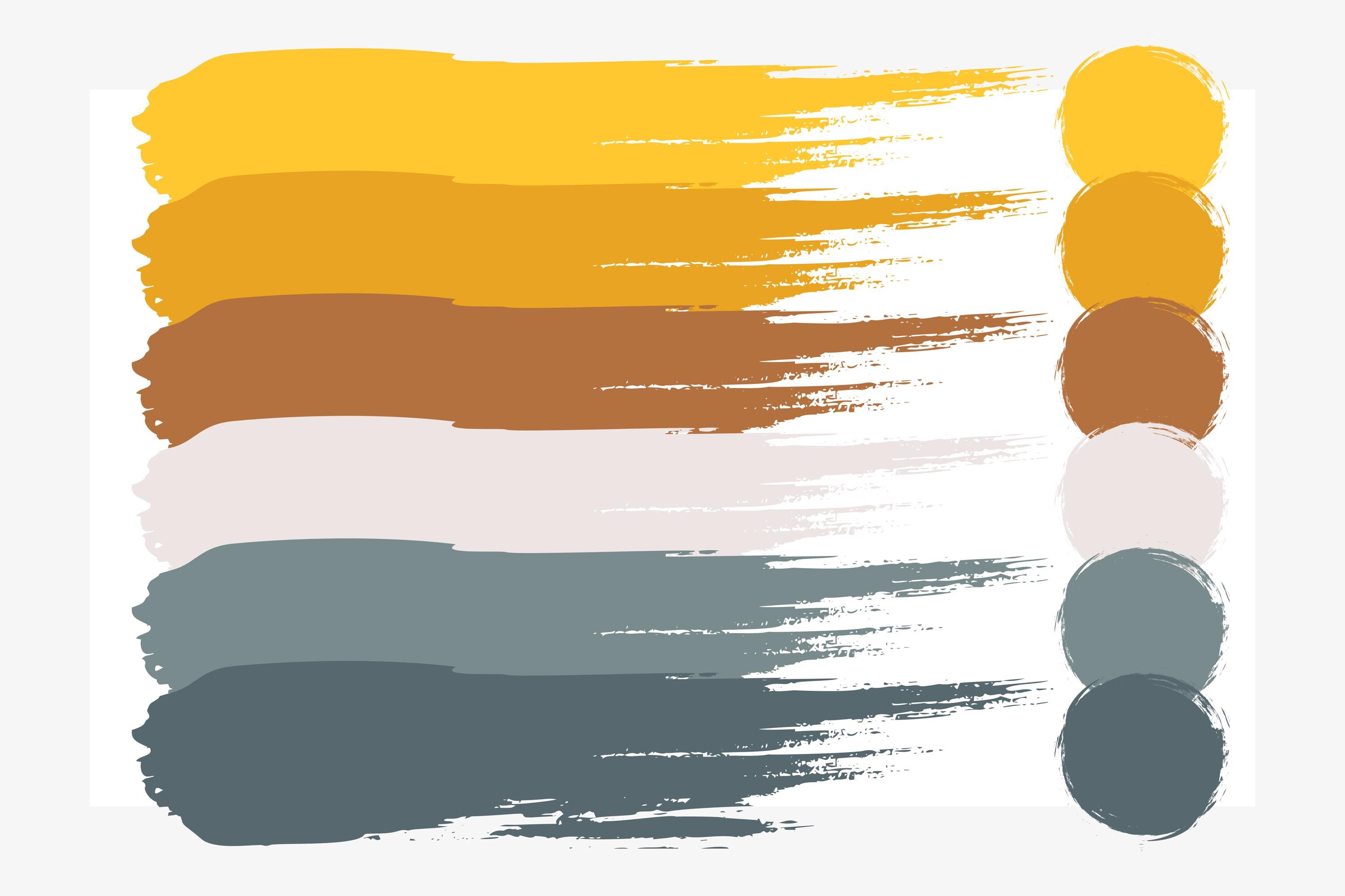 Golden Hour Color Palette, Yellow, Teal Green, Boho Aesthetic, Branding ...