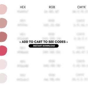 Soft Pink Shades, Muted Color Palette, Bright Pink, Light Gray, Brand ...