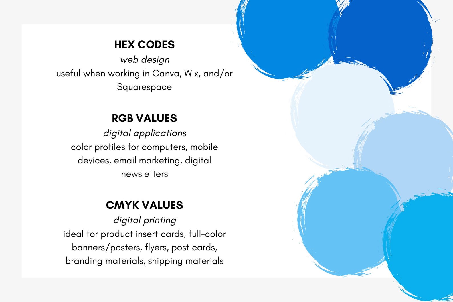 Vibrant Blue Color Palette for Website Color Scheme, Branding Design ...