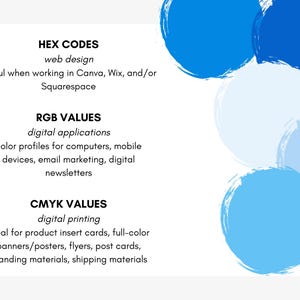 Vibrant Blue Color Palette for Website Color Scheme, Branding Design ...