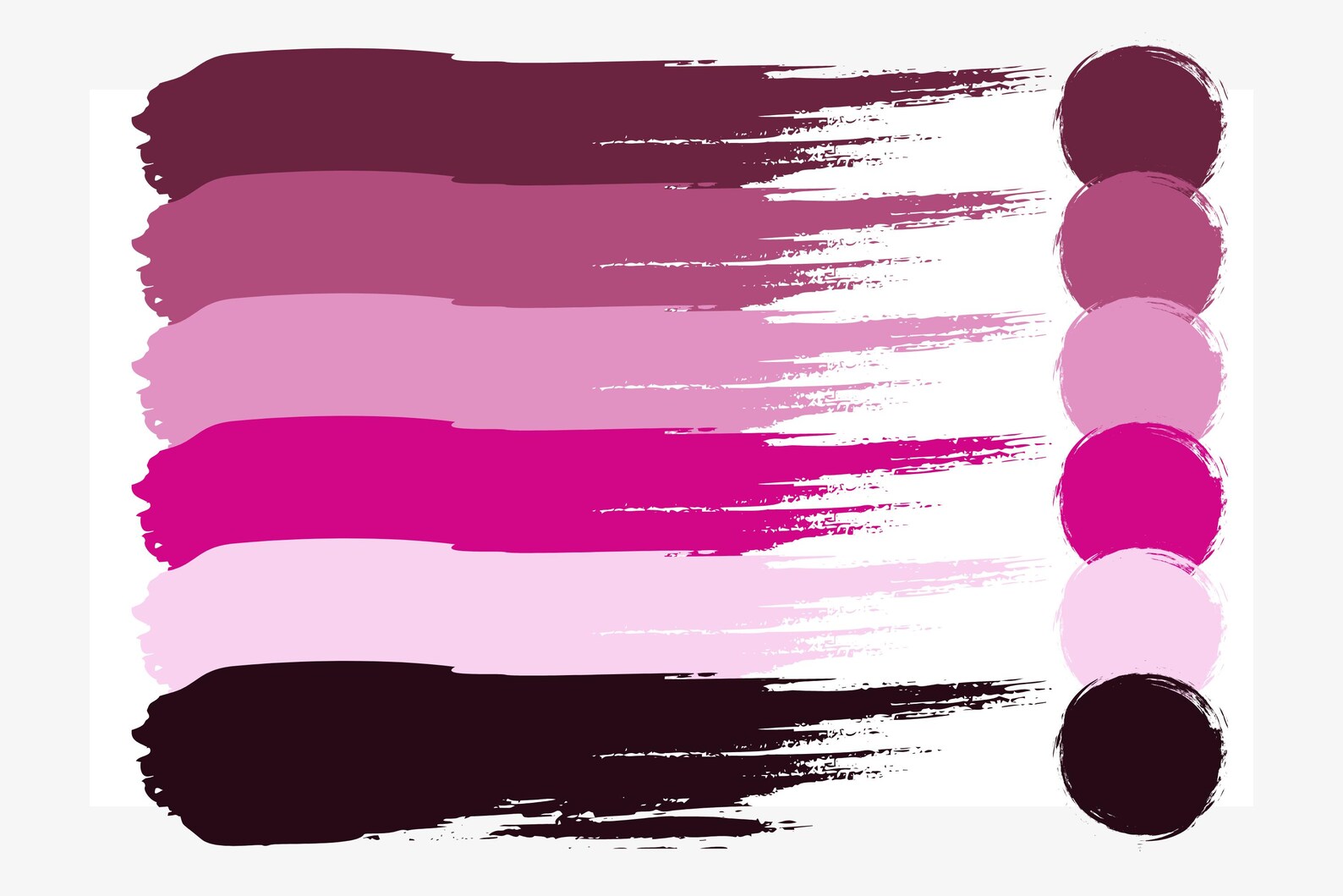 Dramatic Pink Color Palette, Small Business Branding Colors, Port Red ...