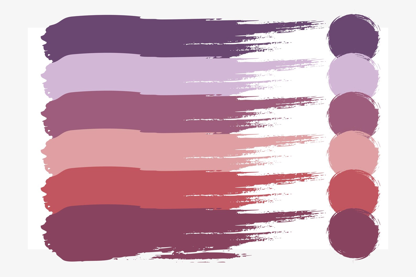 Painted Sky Color Palette, Brand Colors, Dark Purple, Lavender, Grape ...