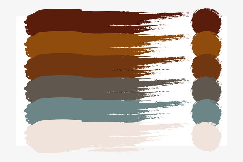 Hot Cocoa Color Palette, Dark Chocolate, Espresso, Gray, Teal, Blush ...