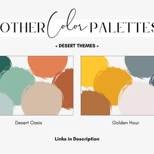 Warm Earth Tones Color Palette, Boho Brand Colors, Natural Earthy ...