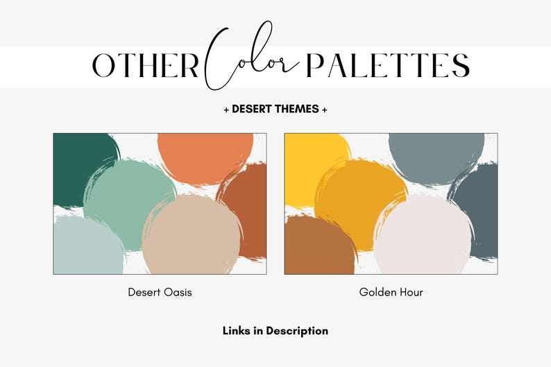 Warm Earth Tones Color Palette, Boho Brand Colors, Natural Earthy ...