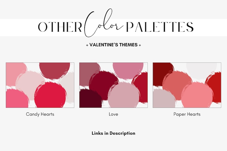 Soft Blush Pink, Dusty Rose, Rich Red Shades, Color Palette, Love ...